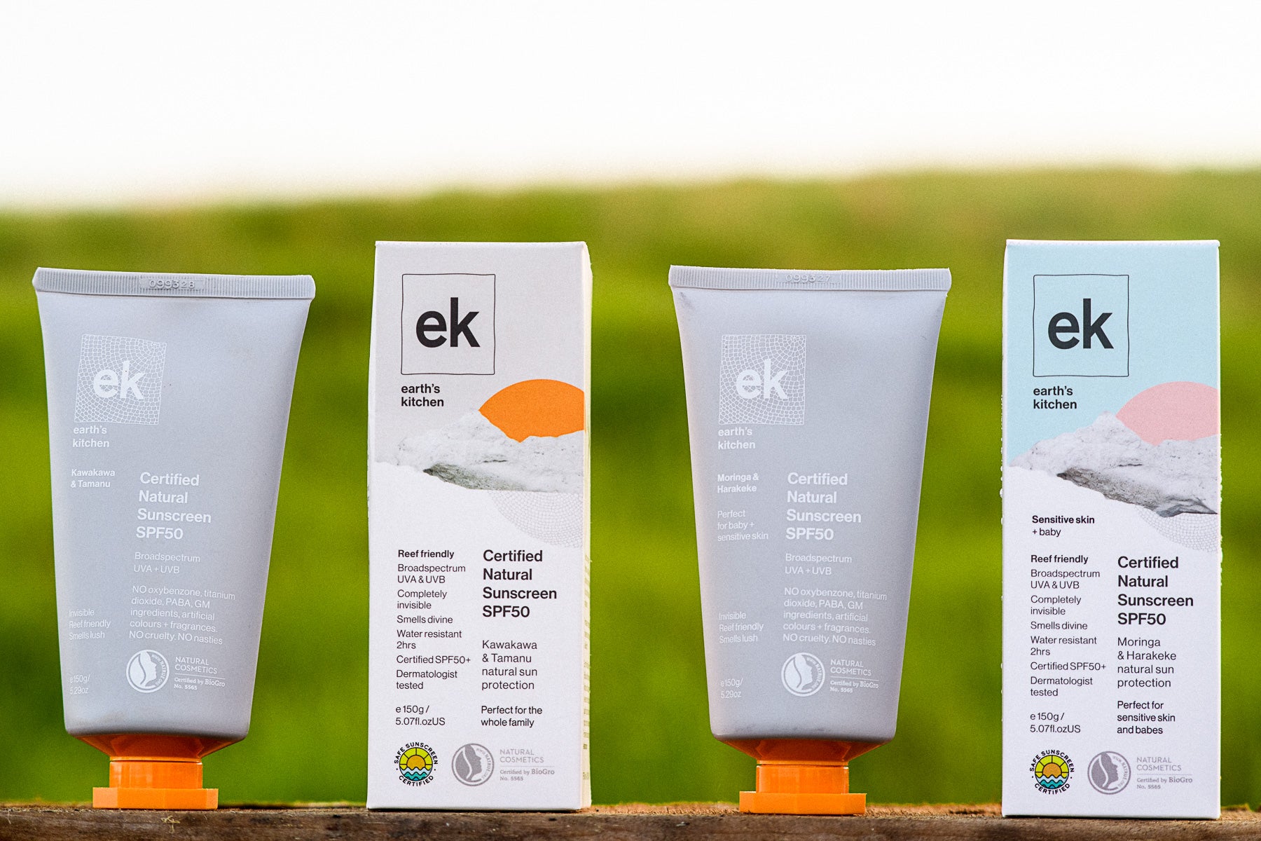 Natural and chemical free sunscreen - global awarded Earth's Kitchen ...